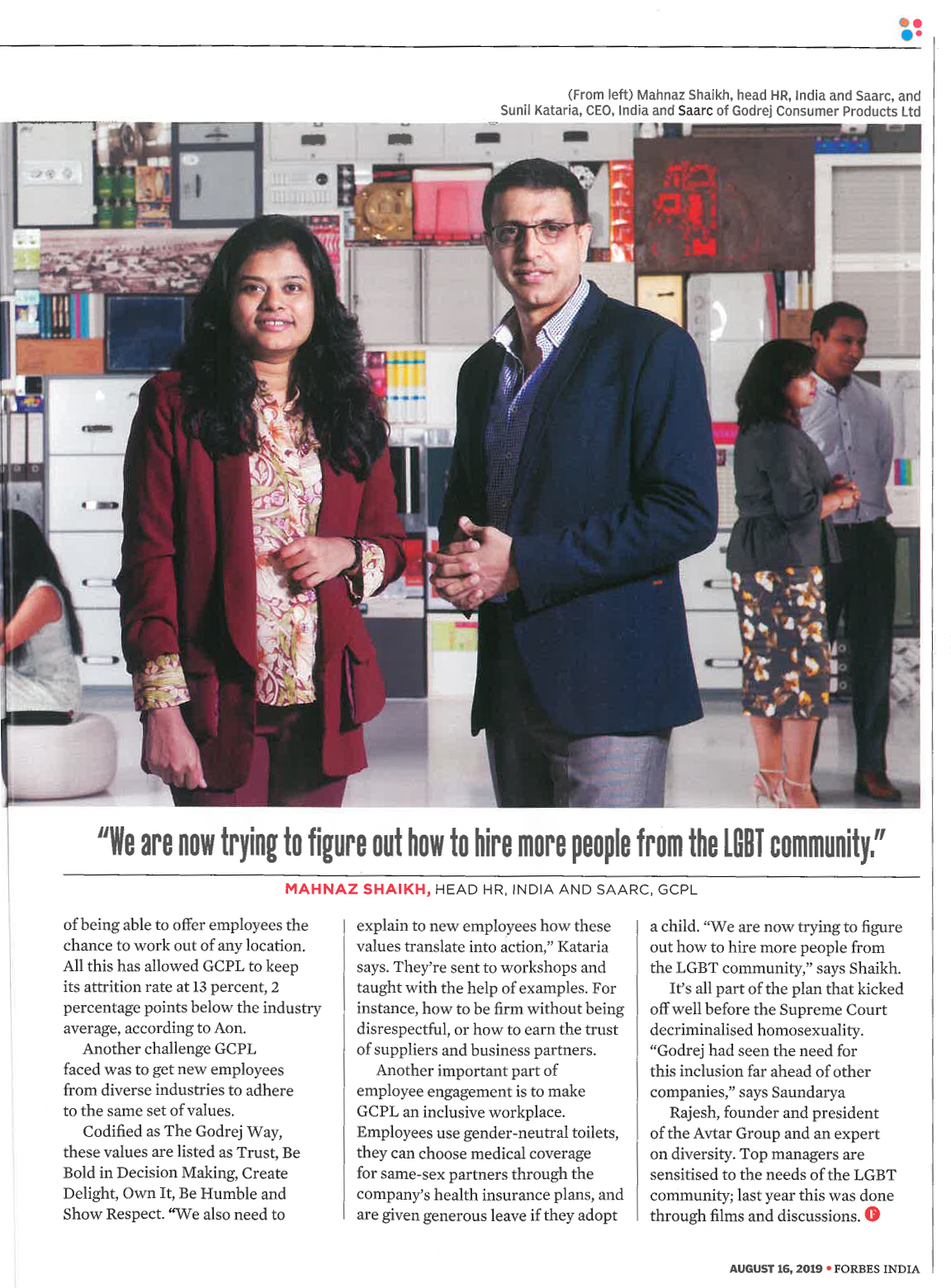 Godrej | Consumer Products - In the News